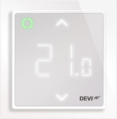 DEVIreg Smart Electric Programmable Thermostat - Pure White - FWDirect